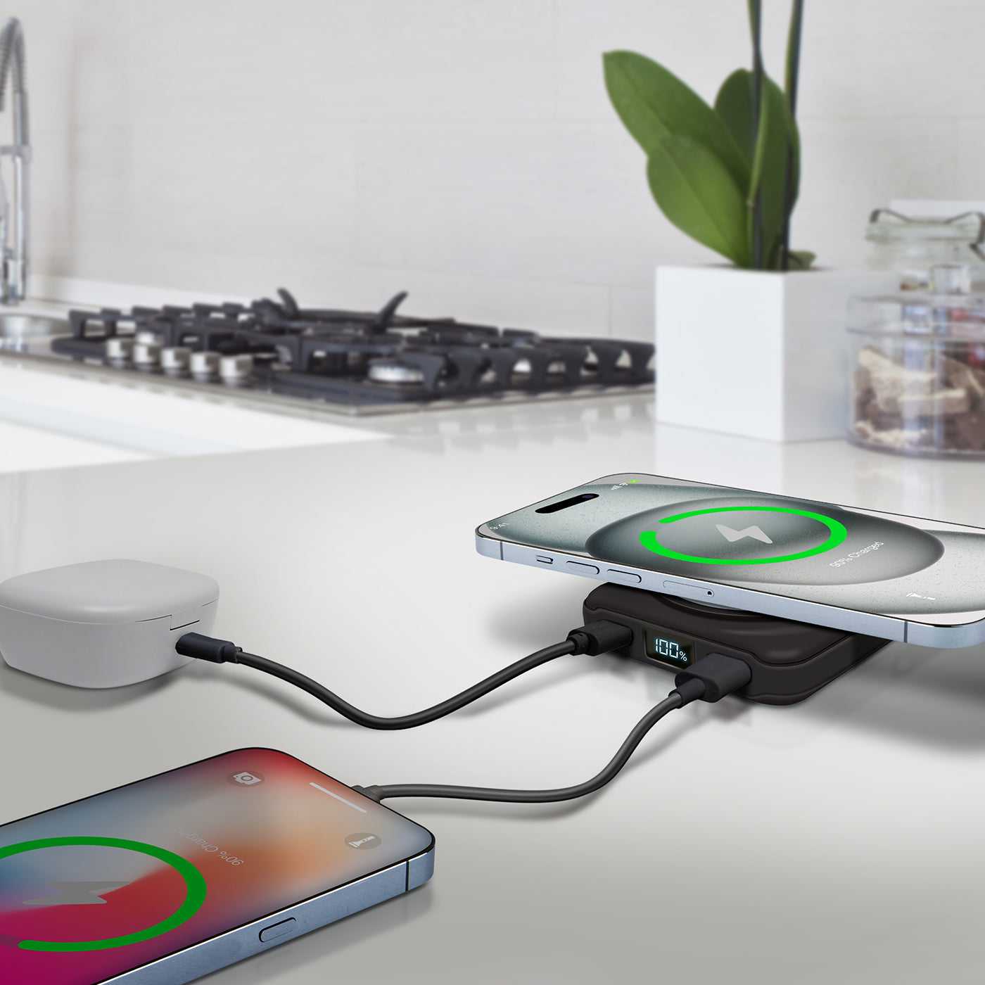 PowerMag Pro Wireless Charging Battery & Desktop Stand – Aduro Products