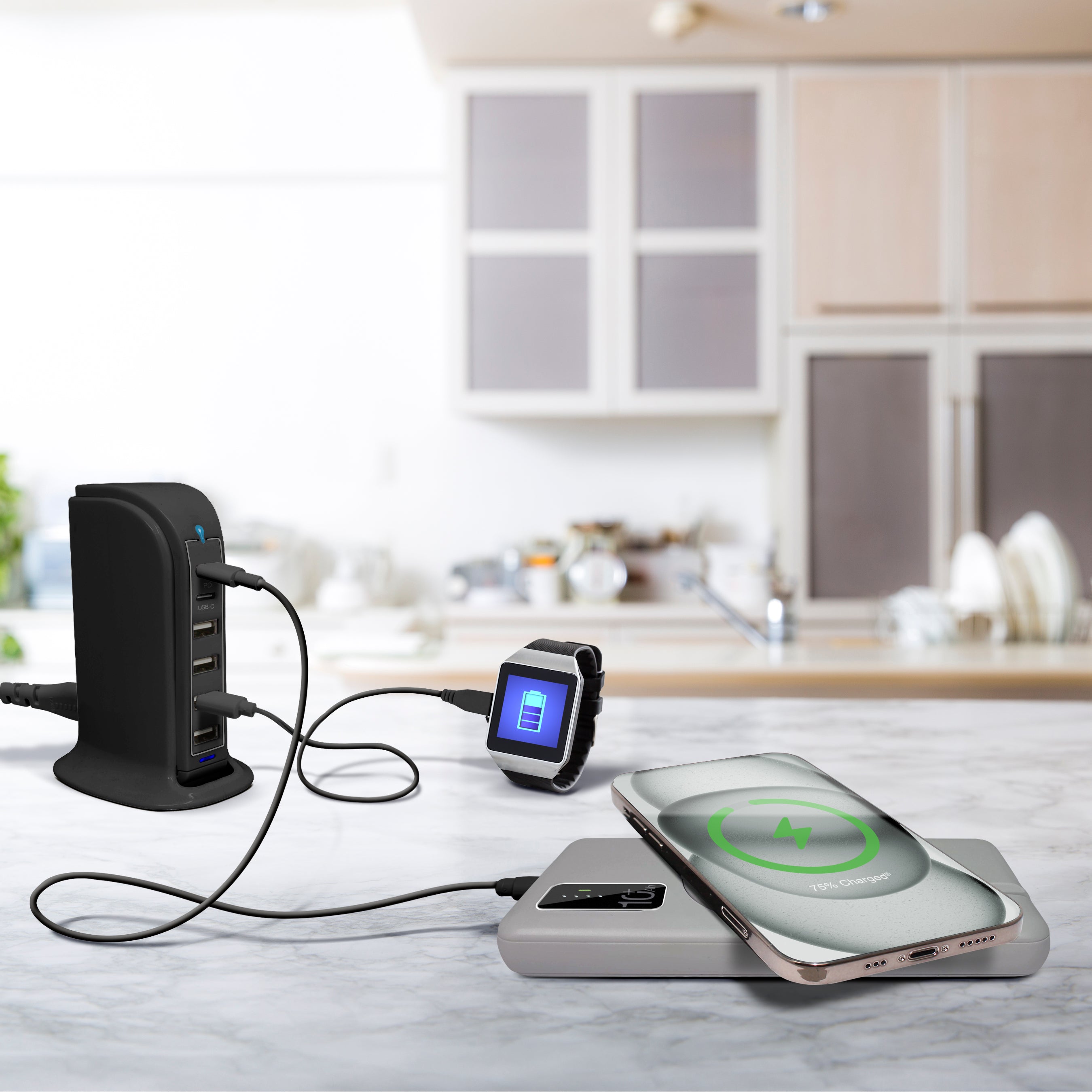 PowerUp PD Power Tower Multi Port Charging Station – Aduro Products