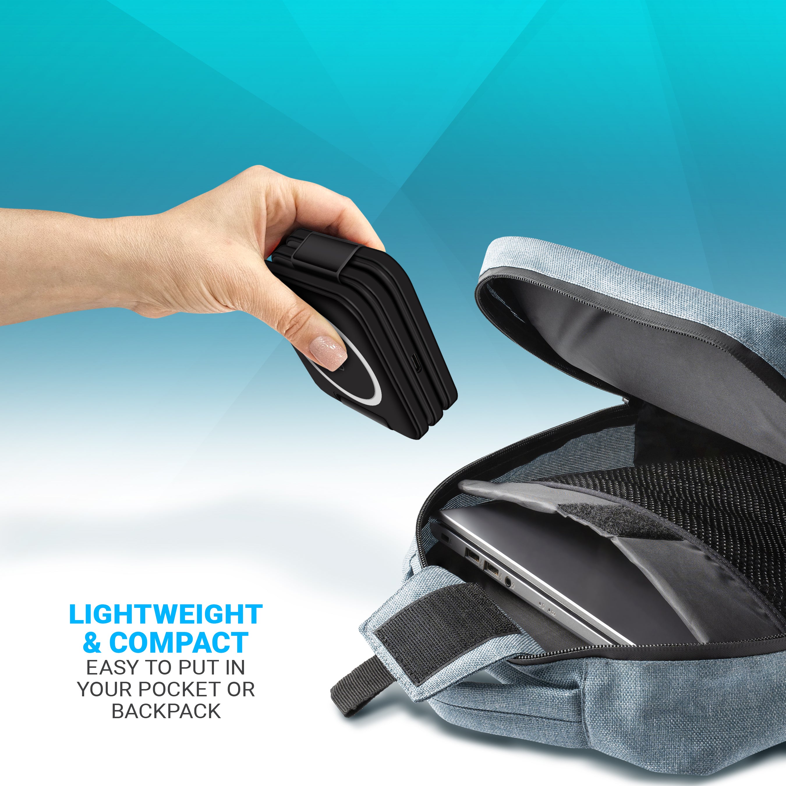 PowerUp Trinity 3 in 1 Wireless Charging Station for iPhone AirPods ...
