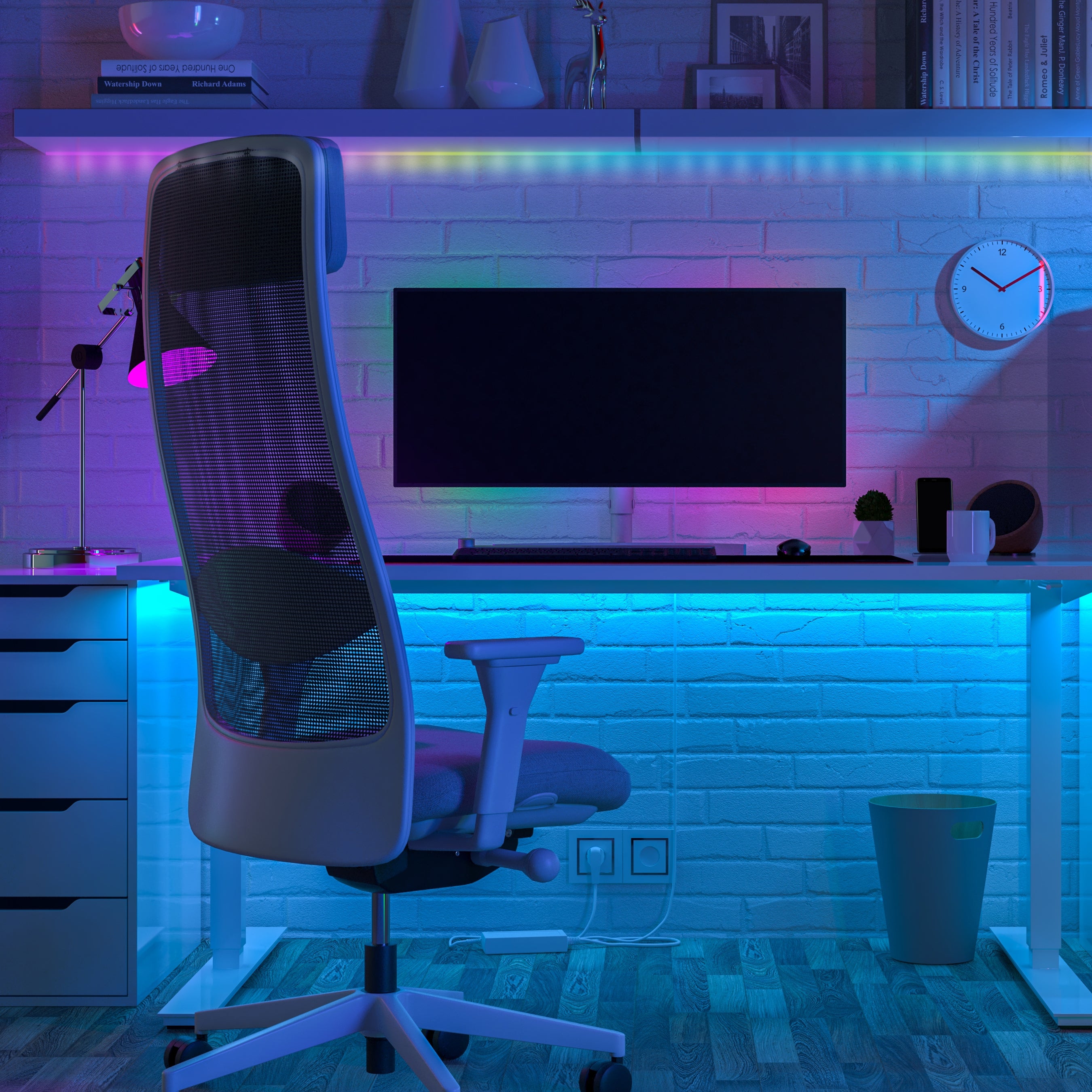 Tech Theory Color Changing 50 Ft LED Strip Lights – Aduro Products