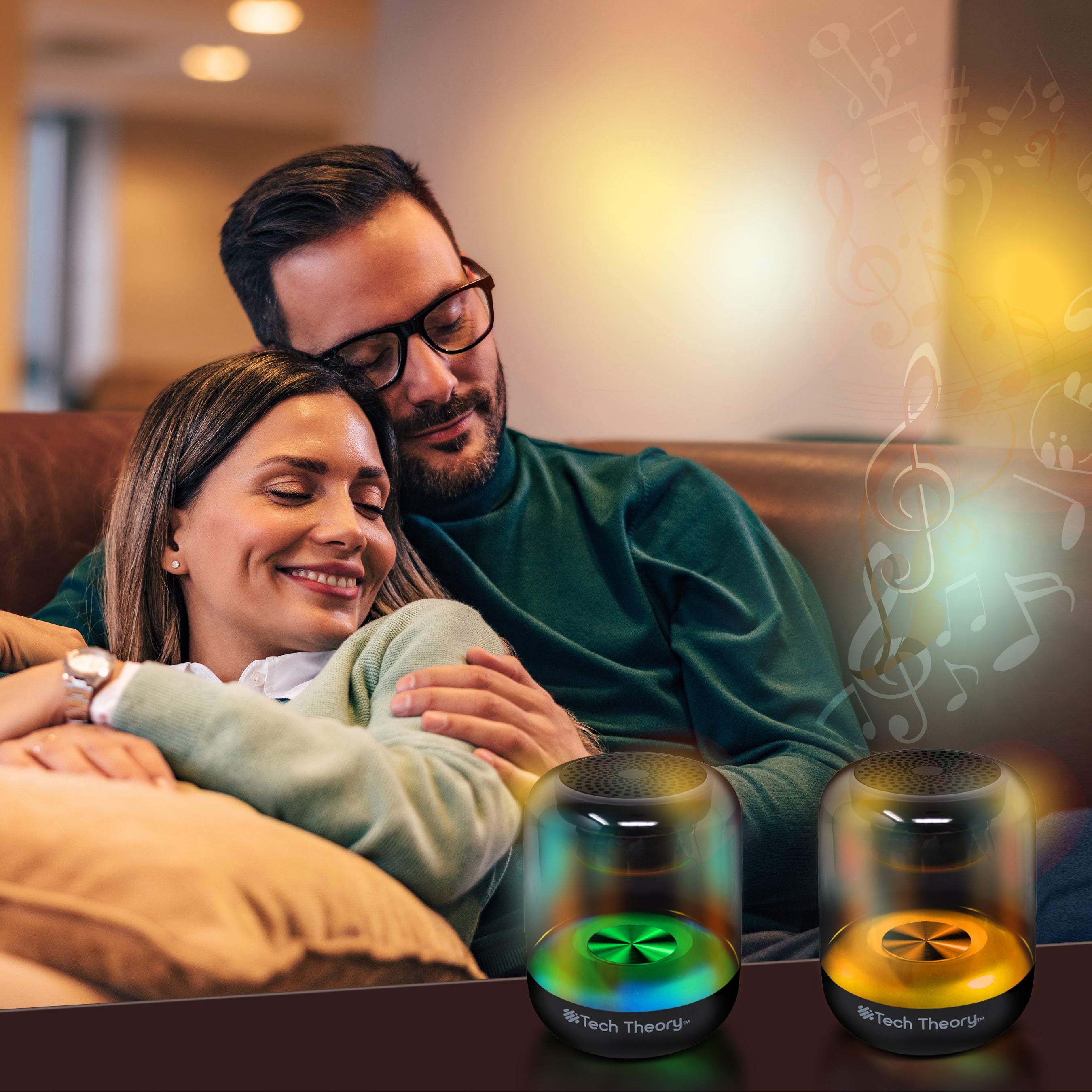 Tech Theory Duet LED True Wireless Speakers – Aduro Products