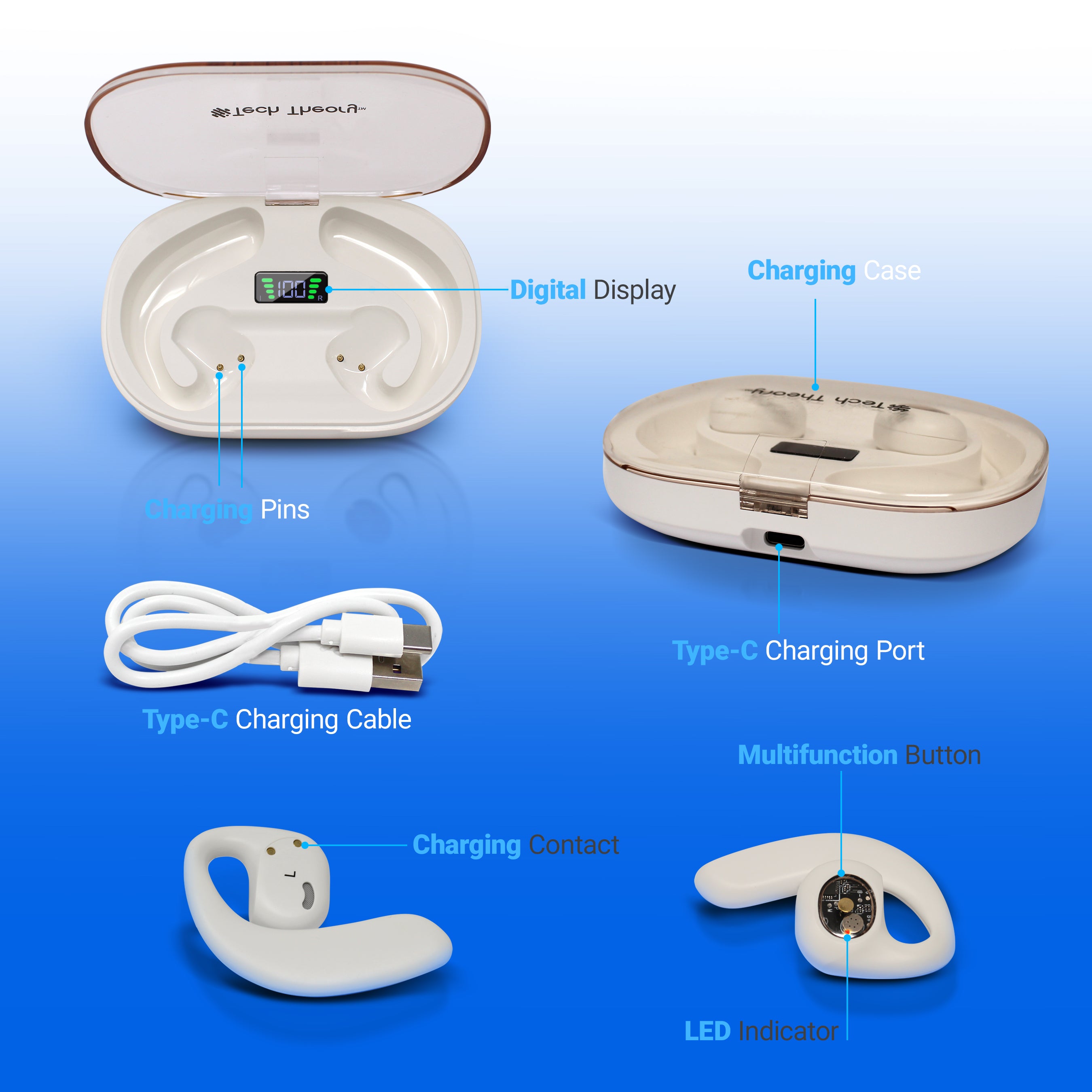 Tech Theory Open Air True Wireless Earbuds – Aduro Products