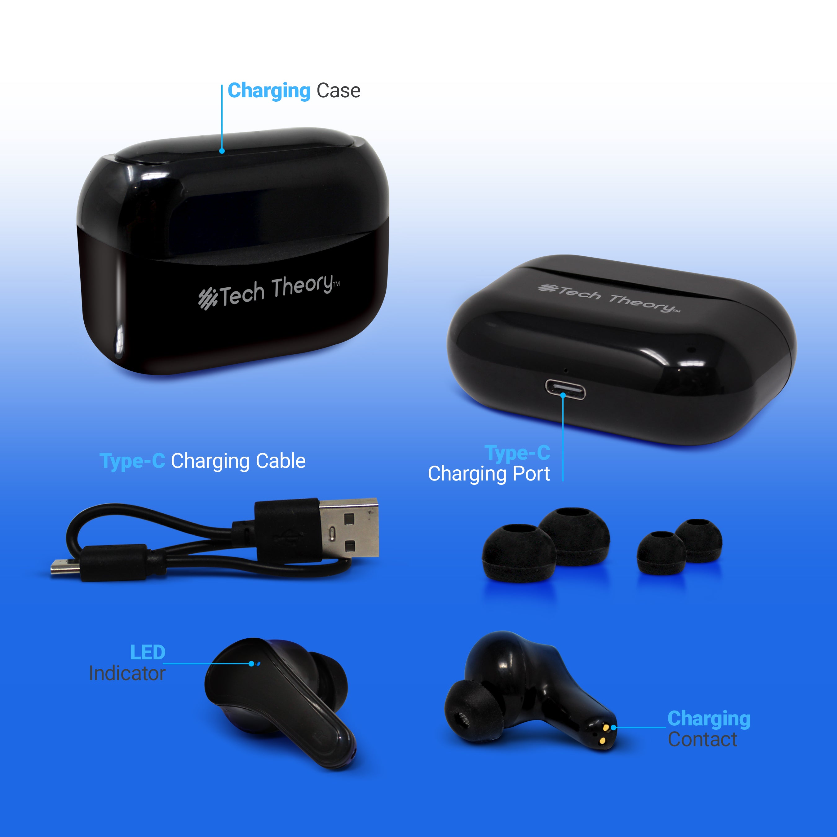 Pulse True Wireless Earbuds w/ Charging Case – Aduro Products