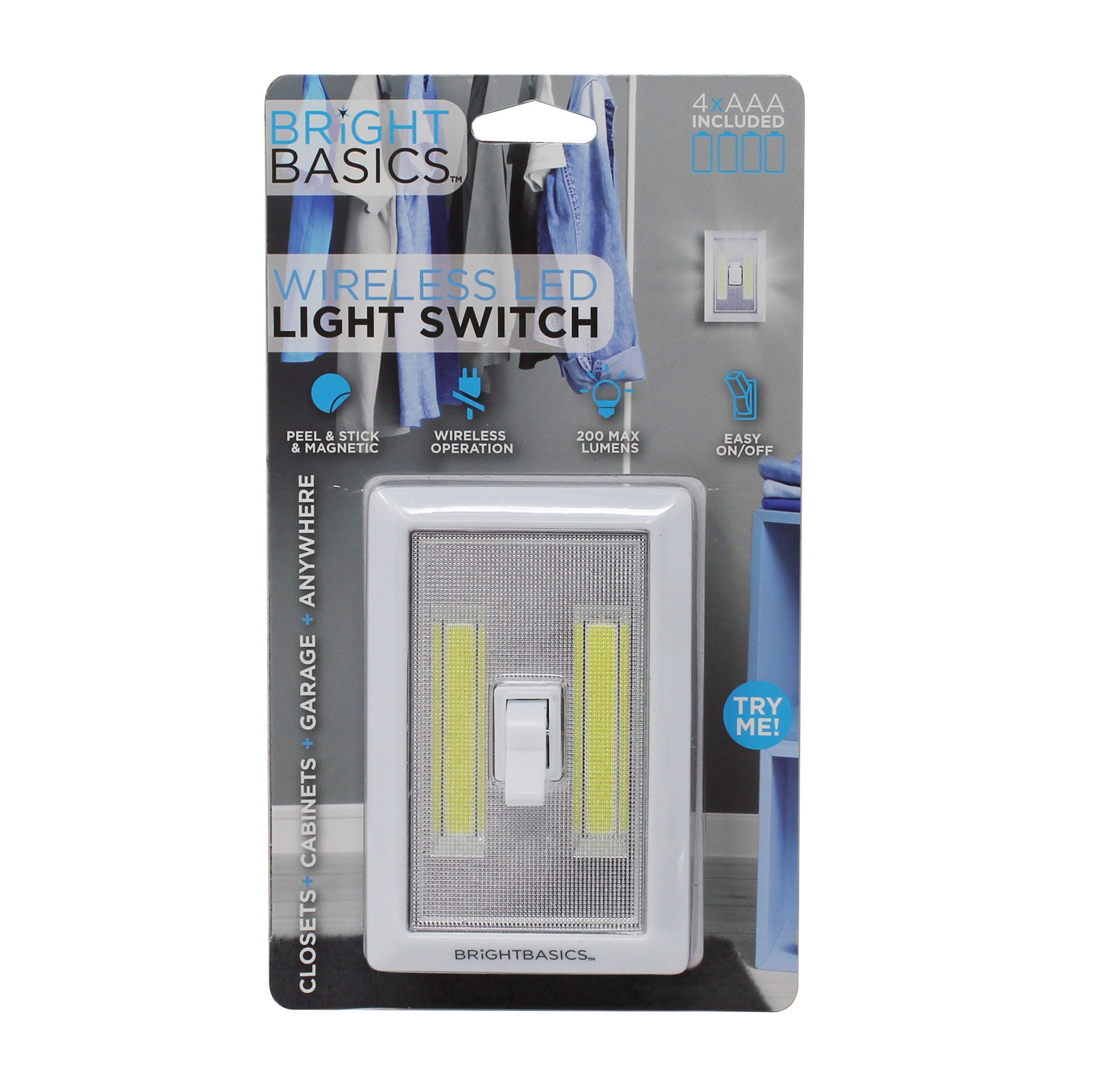 Bright Basics Wireless LED Light Switch – Aduro Products