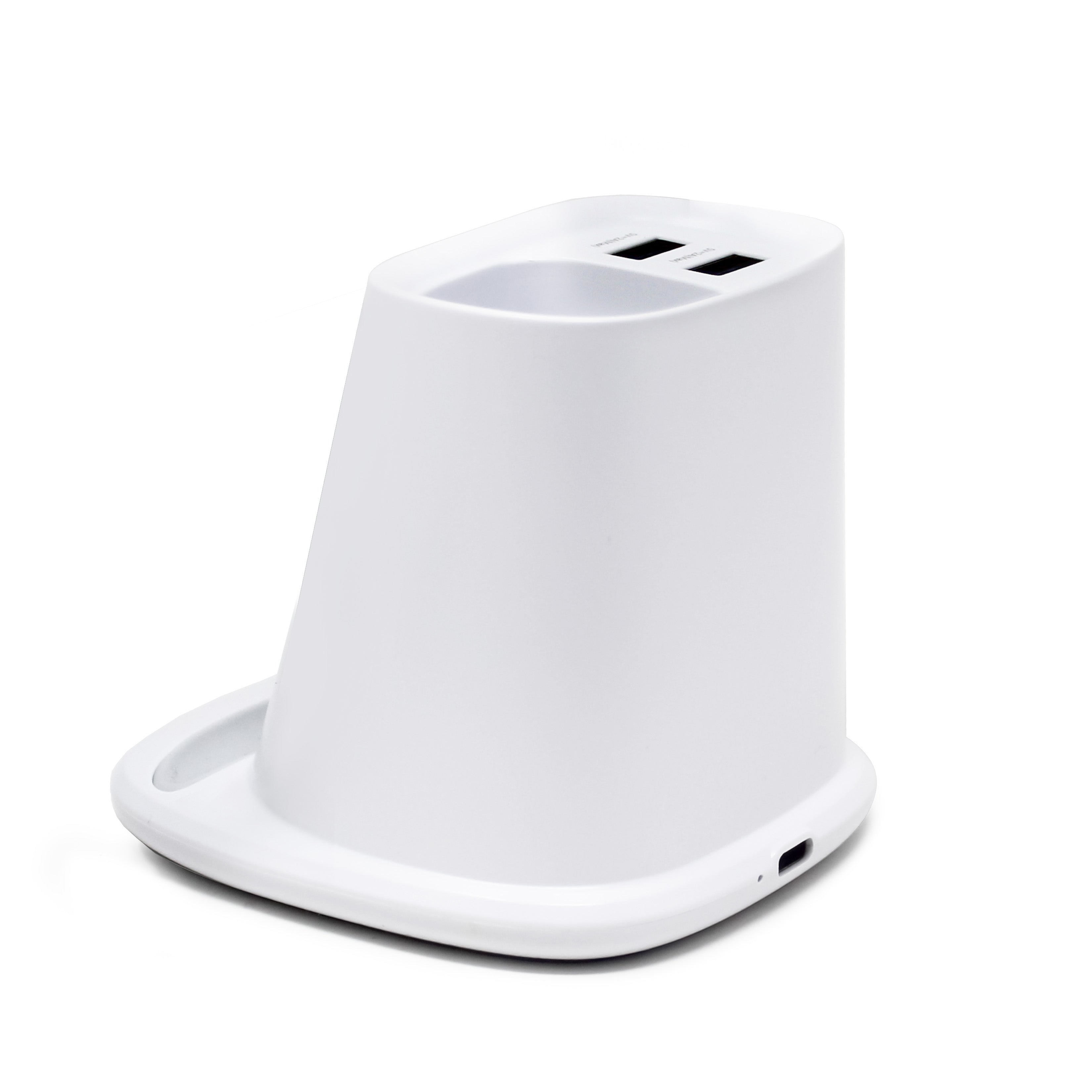 Tech Theory Desktop Organizer Charging Station with Wireless Charging ...